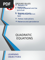Parabola Notes | PDF | Equations | Mathematical Objects