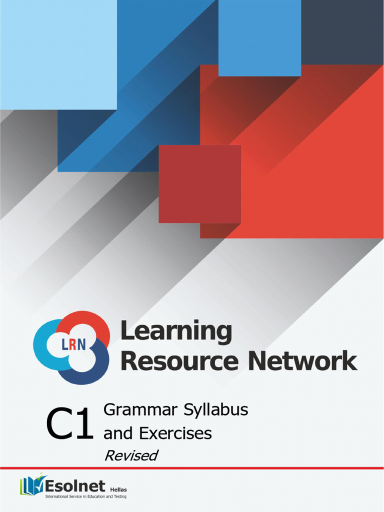 C1 Grammar Syllabus and Exercises For The LRN (Revised) | PDF | Linguistic Typology | Syntax