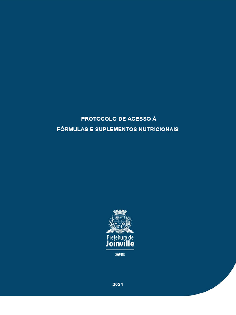 Protocolo de Fórmulas e Suplementos | PDF | Nutrição | Dieta e Nutrição