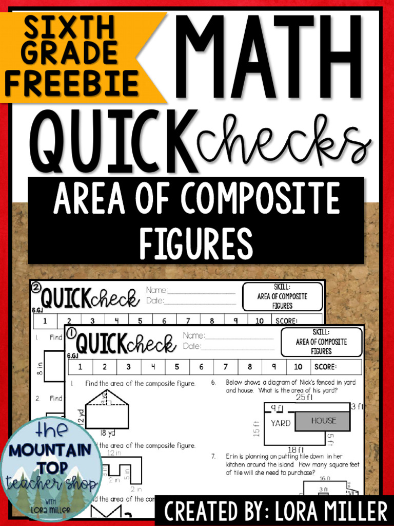 6th Grade Math Quick Checks | PDF