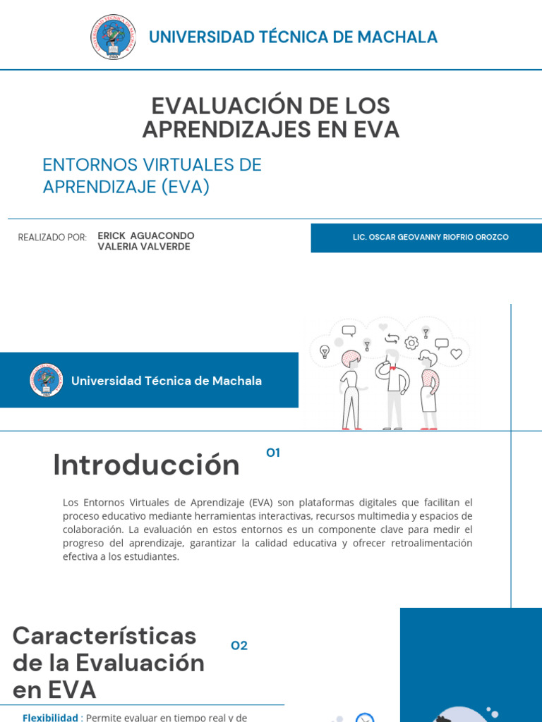 ENTORNOS VIRTUALES DE APRENDIZAJE (EVA)_20250202_192932_0000 | PDF | Evaluación | Comunicación ...