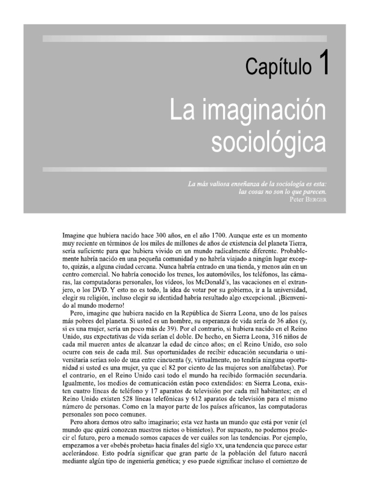Primer Capitulp Macionis | PDF
