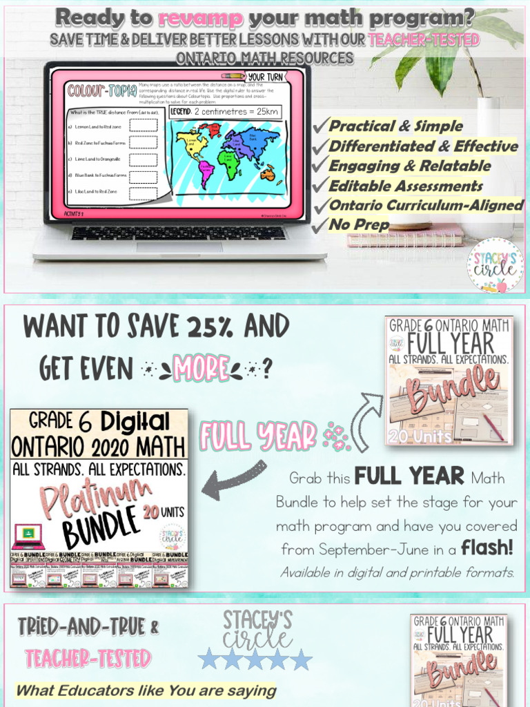 Grade6NumberSenseNEWOntarioMathDigitalGoogleSlidesB1NumberSense-1 (1) | PDF