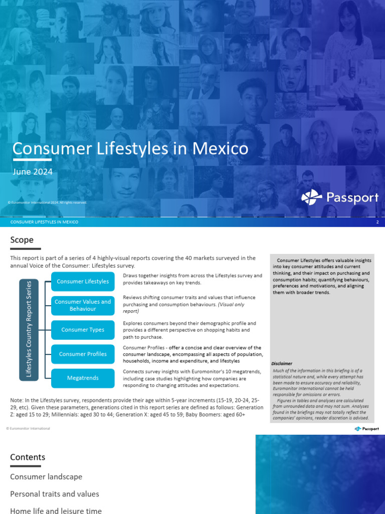 Consumer Lifestyles in Mexico | PDF | Millennials | Brand