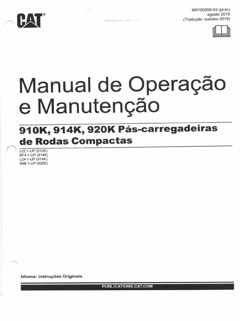 Cat 914K Manual | PDF