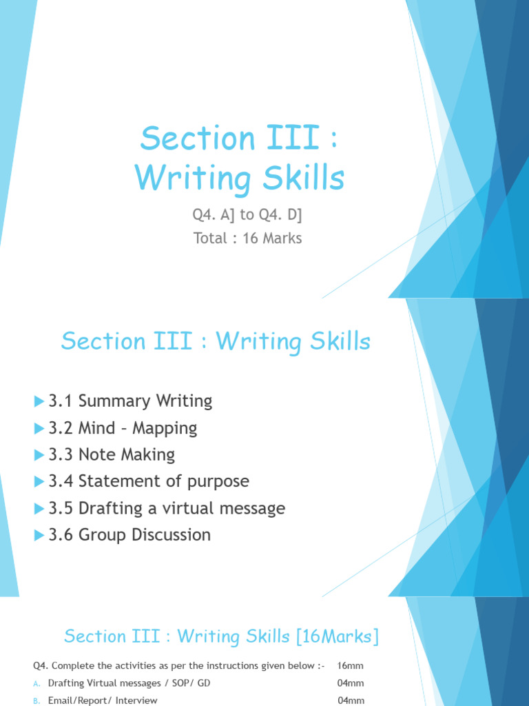 English Writing Skills (Complete) | PDF | Blog