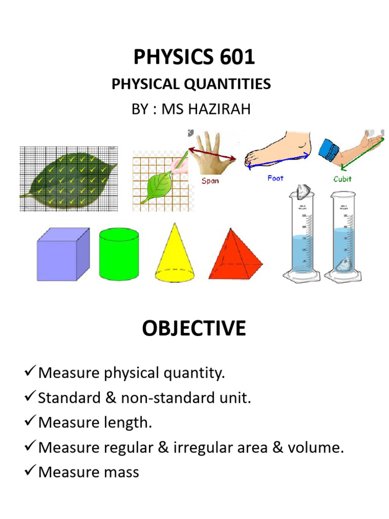 PHYSICS T1 | PDF | Area | Length