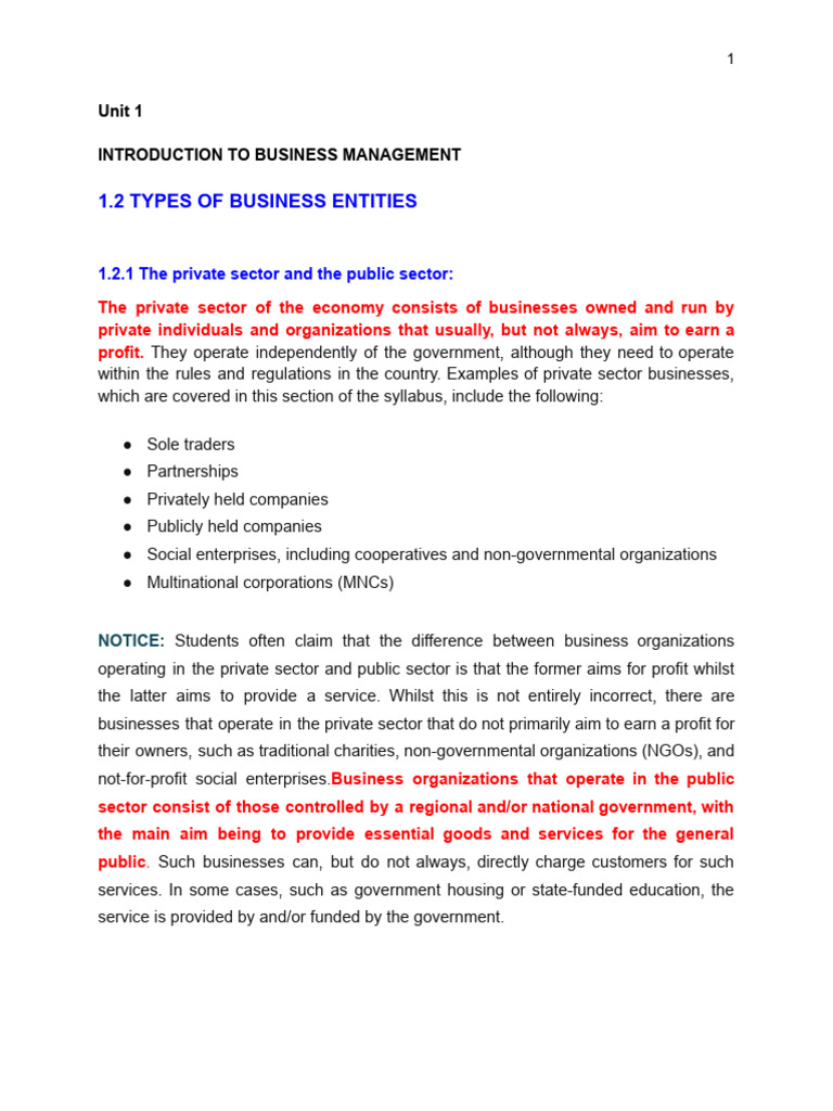 Types of Business Entities Explained | PDF | Sole Proprietorship ...
