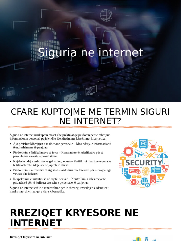 Siguria Ne Internet | PDF