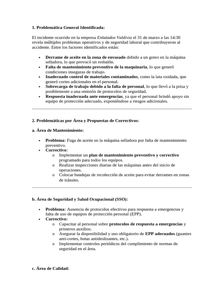 Lectura Comprensiva | PDF | Seguridad y salud ocupacional