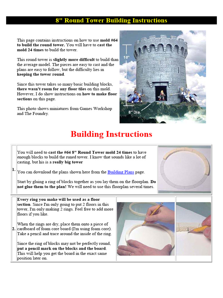 06 - 8'' Round Tower | PDF