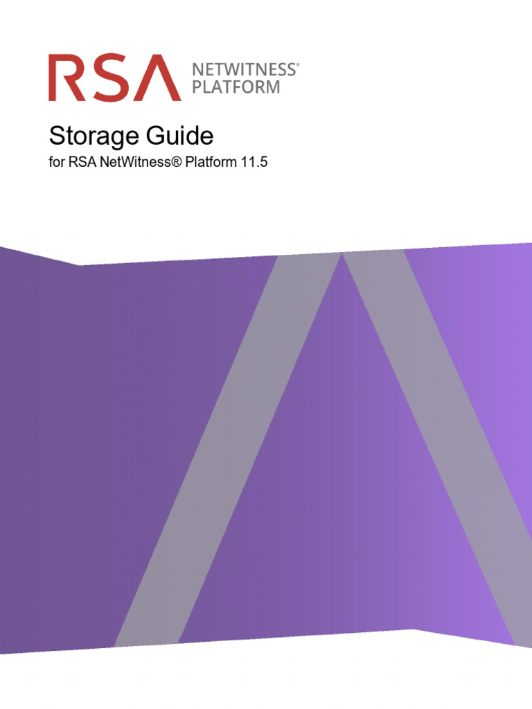 Rsa NW 11.x Storage Guide | PDF | Hard Disk Drive | Computer Data Storage