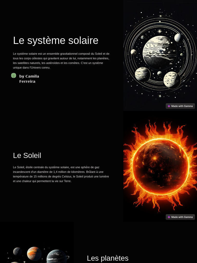 Exploration et caractéristiques du système solaire | PDF | Satellite ...