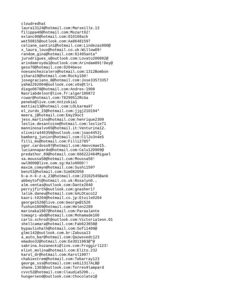 Valid Hotmails | PDF