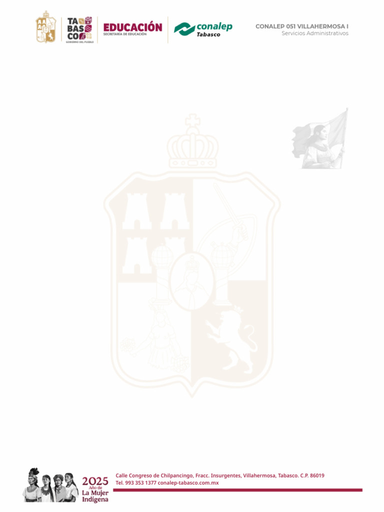 Hoja Membretada 2025 | PDF