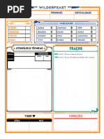 Wilderfeast Quickstart (PT-BR) | PDF | Jogos de RPG | Humano