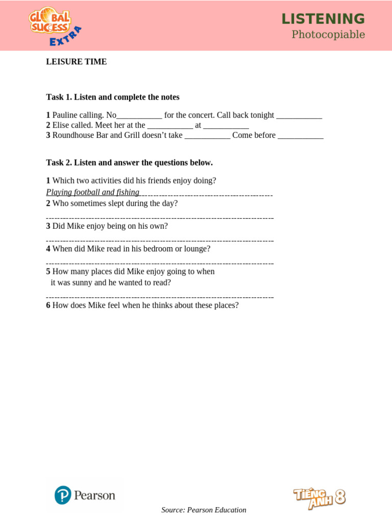 Unit 1 Extra - Listening | PDF
