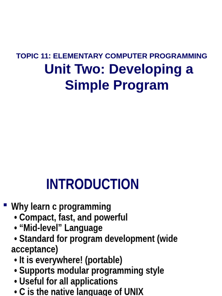 1101 Introduction to Programming (Printable) | PDF | Computer Program | Programming