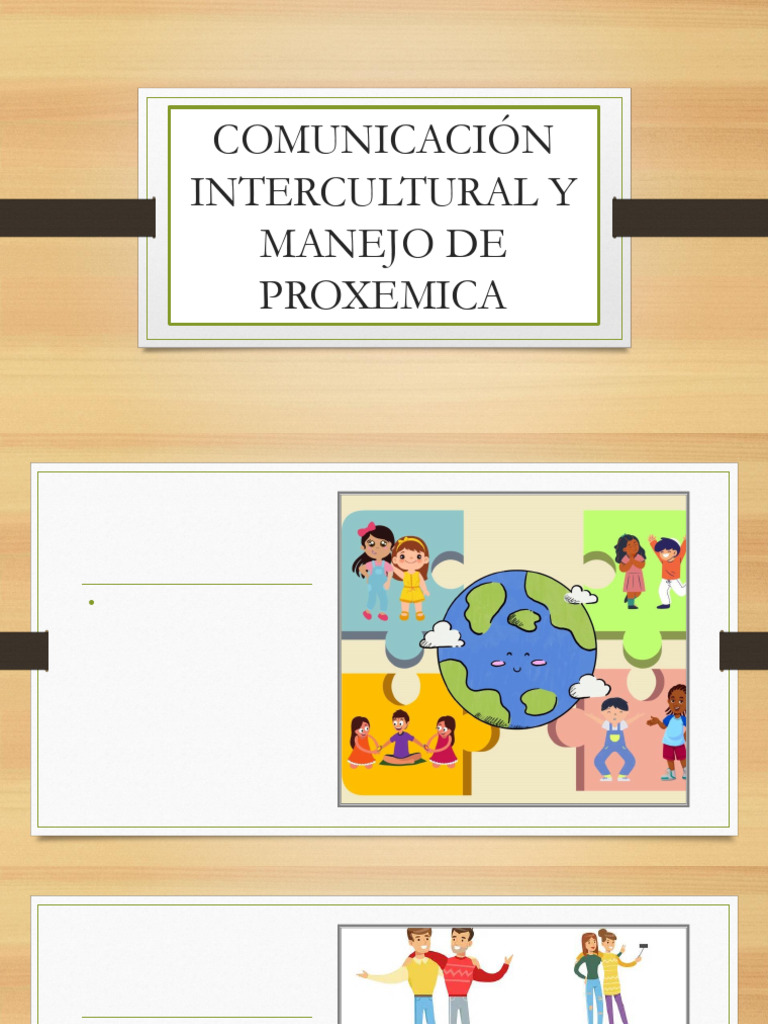 Comunicación Intercultural y Manejo de Proxemica | PDF ...