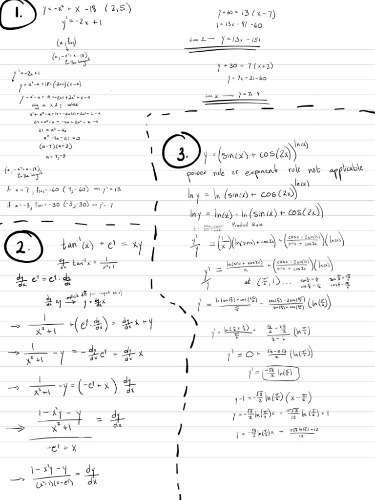 Calc Assignment 3 | PDF