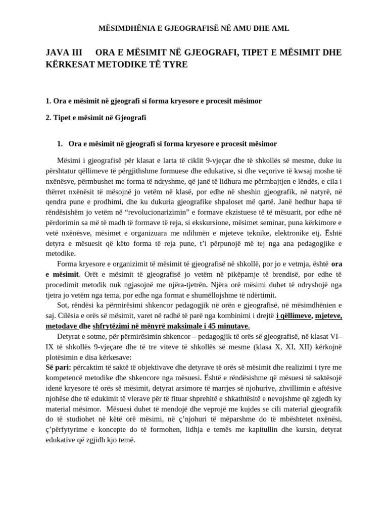 Geo 474- Leksion Java III | PDF