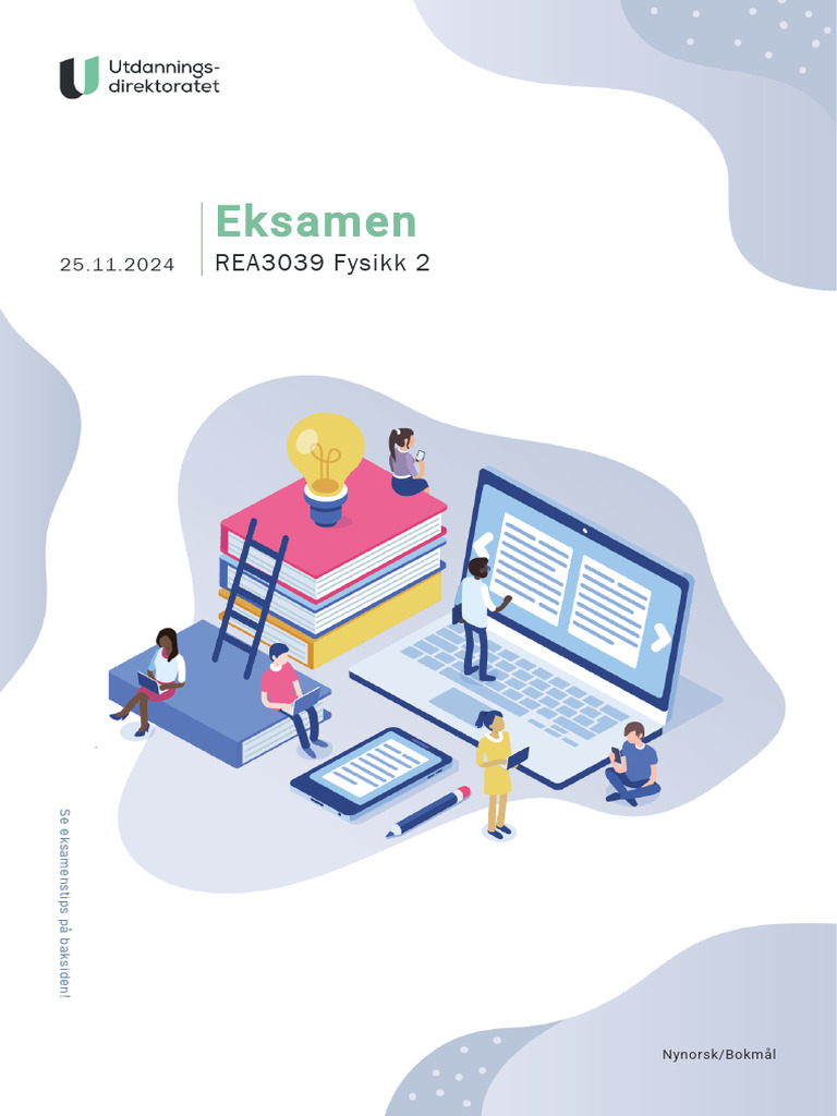 REA3039 Fysikk 2 H24 | PDF