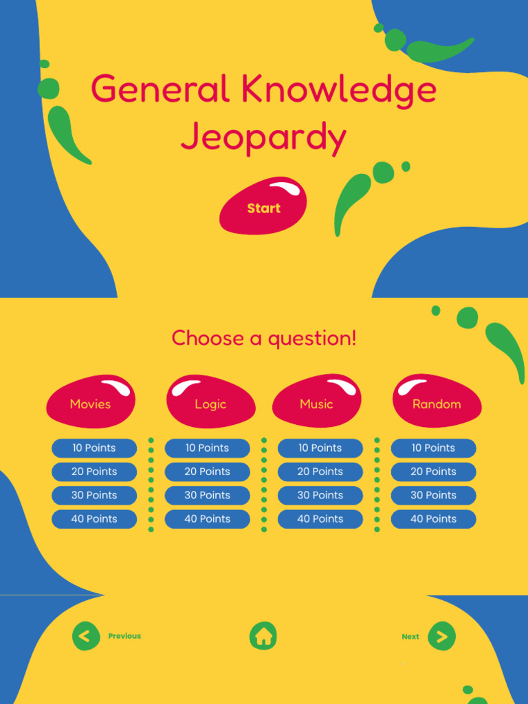 Jeopardy, Round 2.pptx | PDF