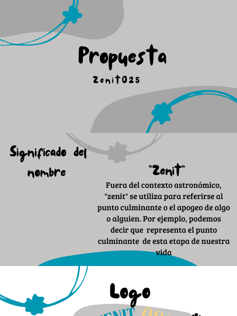 Propuesta Prom Zenit | PDF