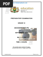 Accounting Grade 12 Cash Flow Statement Notes | PDF | Cash Flow ...