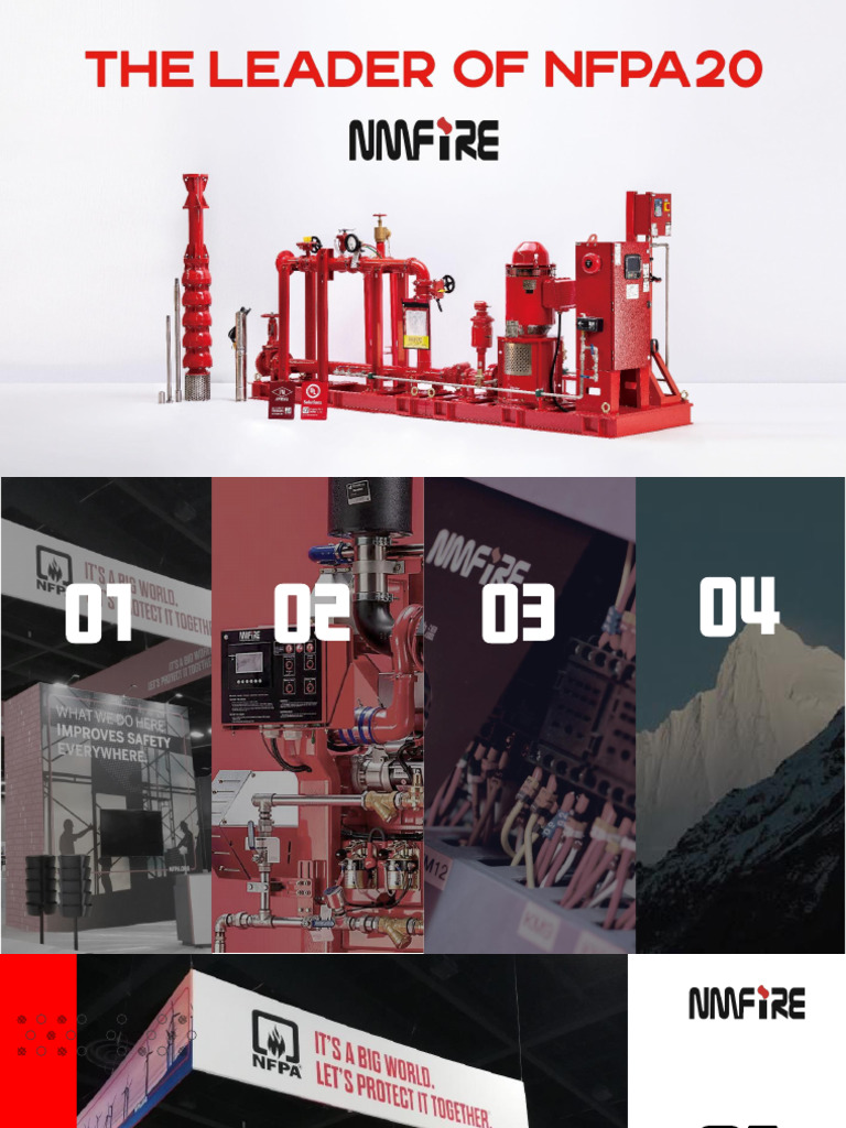 Catalogo Bombas de Agua Contra Incendios NMFire Mexico | PDF | Pump | Engines