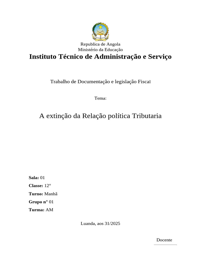 Trabalho Escolar Do Afonso | PDF | Impostos | Economia