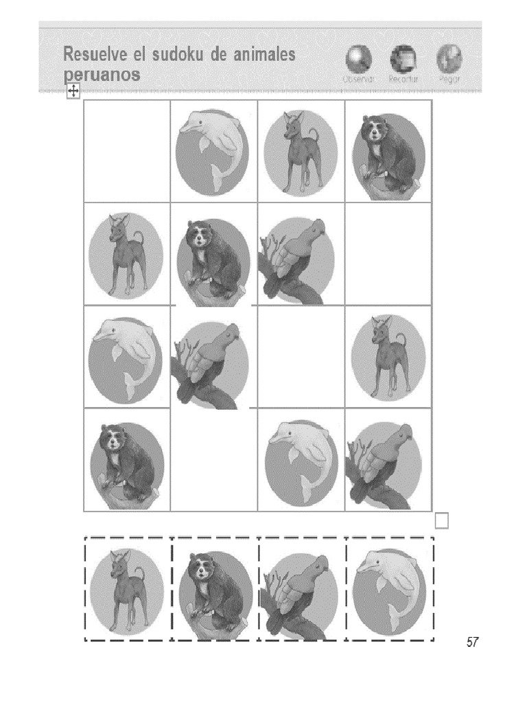 Ficha de Trabajo Para Aula - Delante - Detrás | PDF