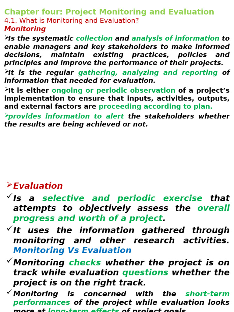 Development Planning and Project Analysis Chapter 4 | PDF | Evaluation ...