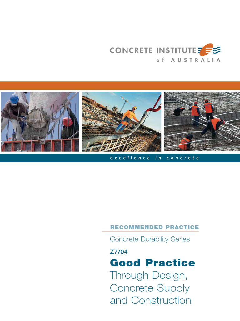 Concrete Durability Best Practices Guide | PDF | Concrete | Prestressed ...