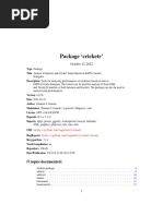 Cricket Team and Player Template | PDF