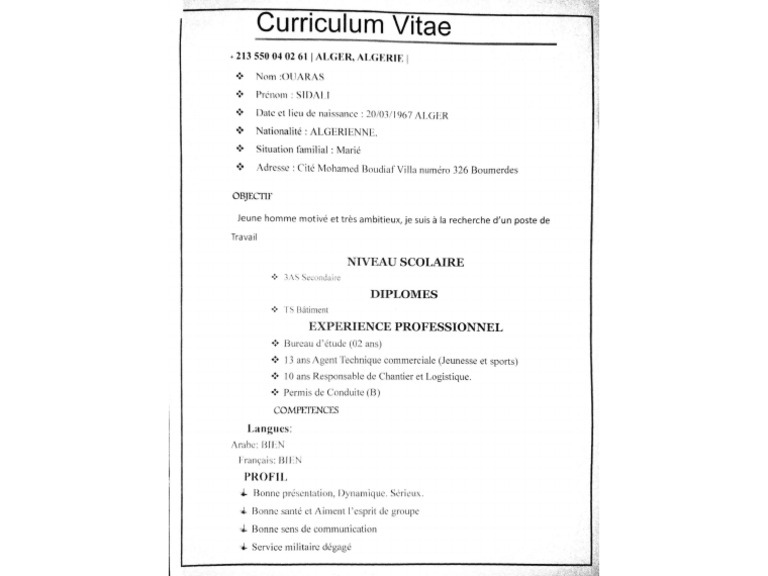 cv1 | PDF