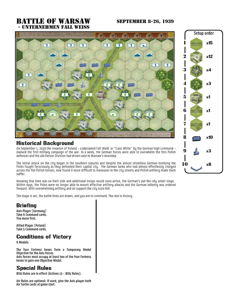 Battle of Warsaw | PDF | Blitzkrieg | Nazi Germany