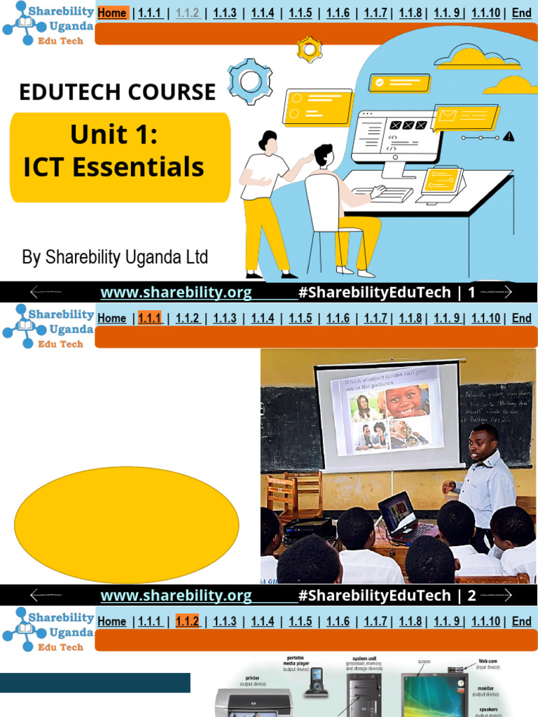 ICT essential s | PDF | Educational Technology | Multimedia