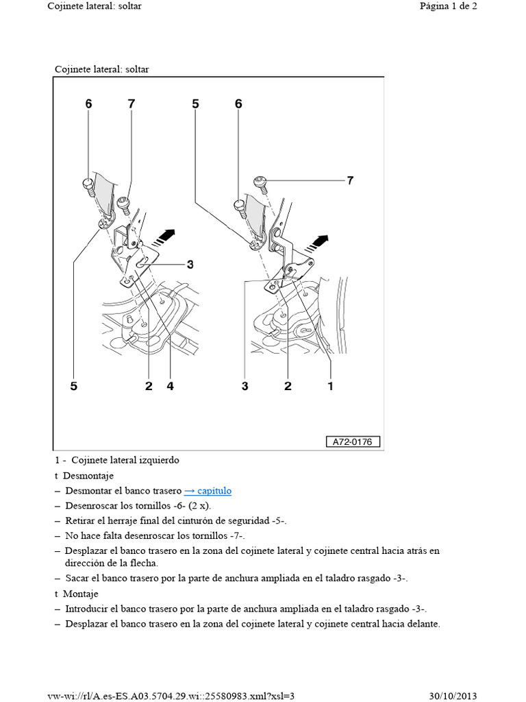 ElsaWin - Respatller Seient Darrera (Coixinet Lateral) - Desmuntar I ...