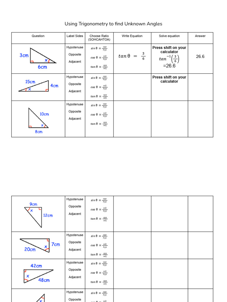 Trigonometry for Students | PDF | Trigonometry | Elementary Geometry