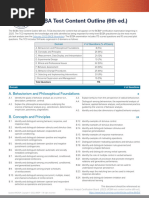 BACB Fieldwork Checklist & Requirements | PDF | Field Research