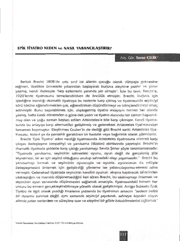 Ep K T Yatro Neden Ve Nasil Yabancila Tirir (#33324) - 28800 | PDF