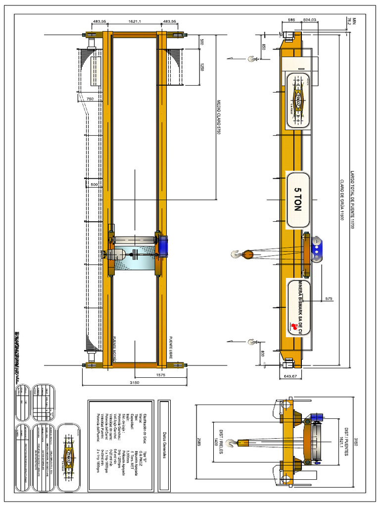 Grua De 5 Tons Pdf