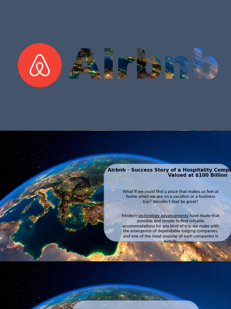 Презентация2 | PDF | Airbnb | Companies Of The United States