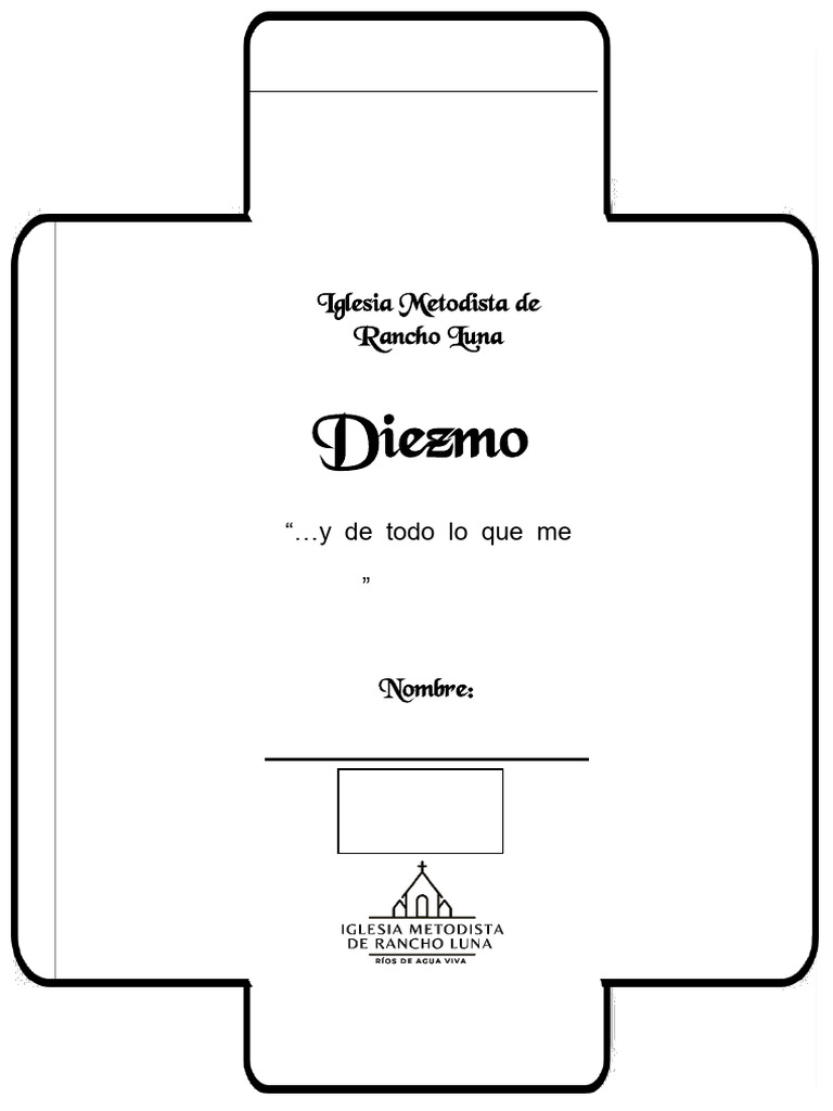 Sobre de Diezmos | PDF
