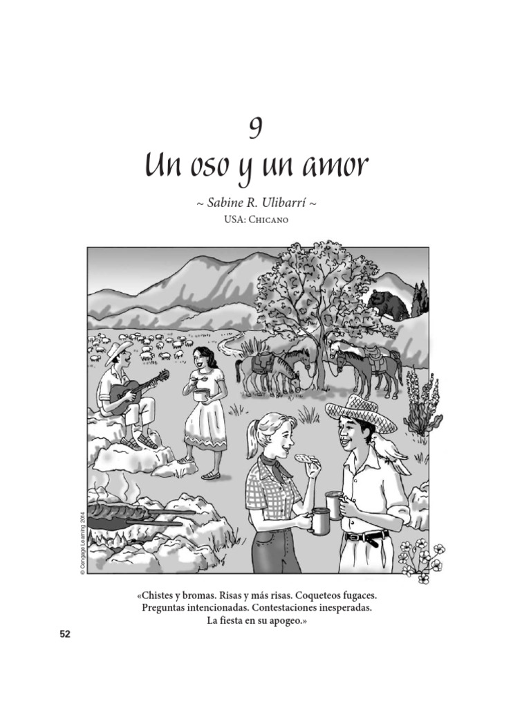"Un oso y un amor: Naturaleza y amistad" | PDF