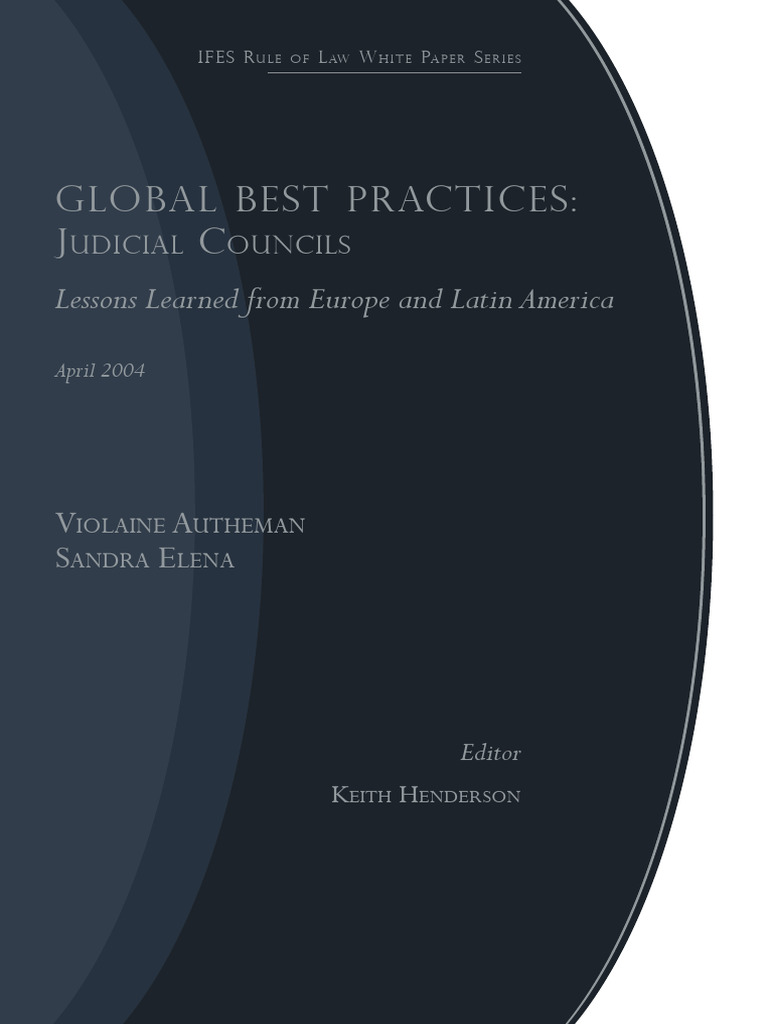 Global Best Practices:: Lessons Learned From Europe and Latin America ...