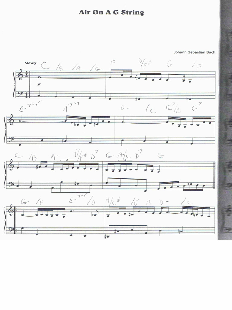 Air On A G String | PDF