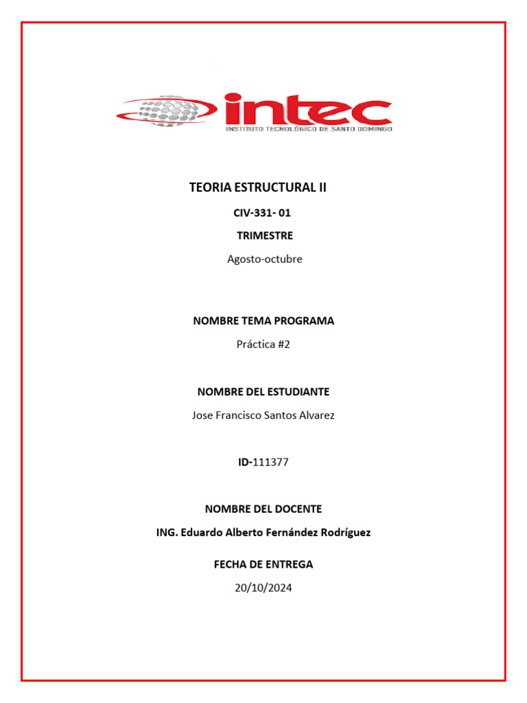 Práctica #2 Teo 2 | PDF