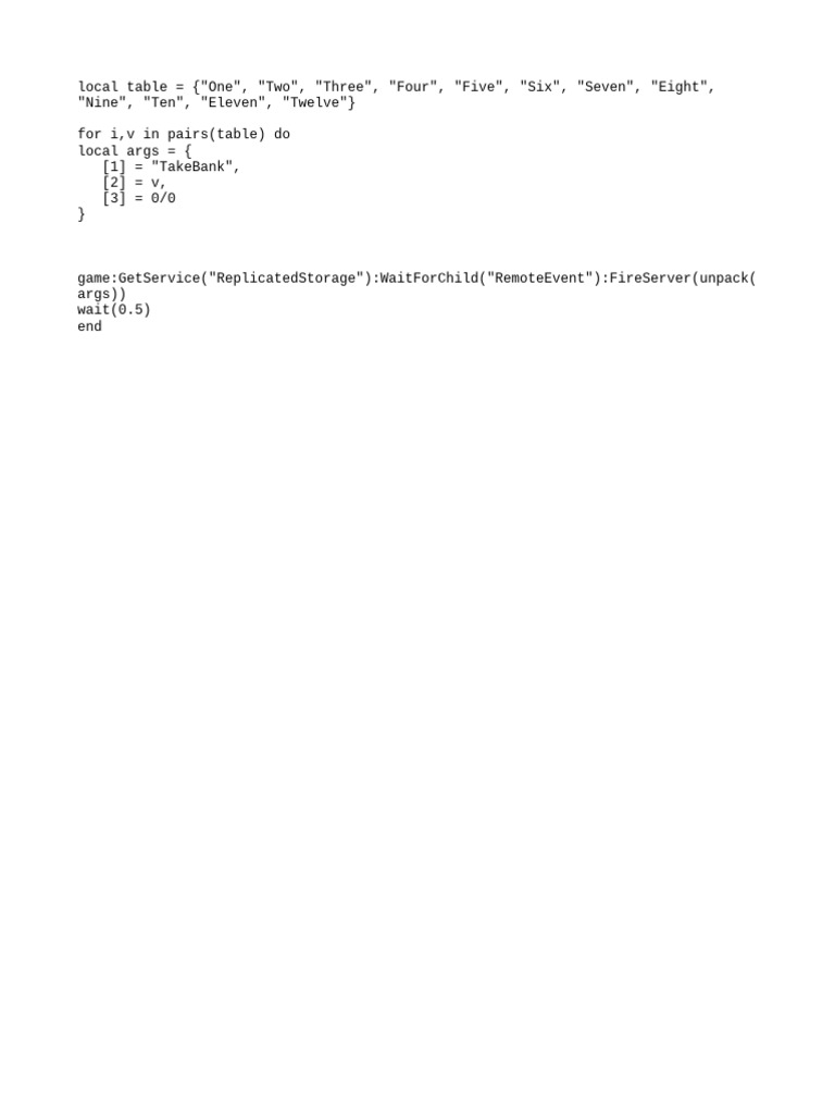 The Storage Infinite Items Script #2 | PDF